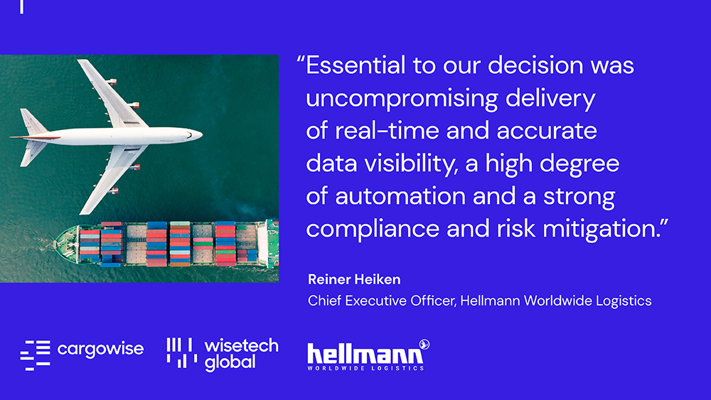 Hellmann Worldwide Logistics implements CargoWise to further drive ...